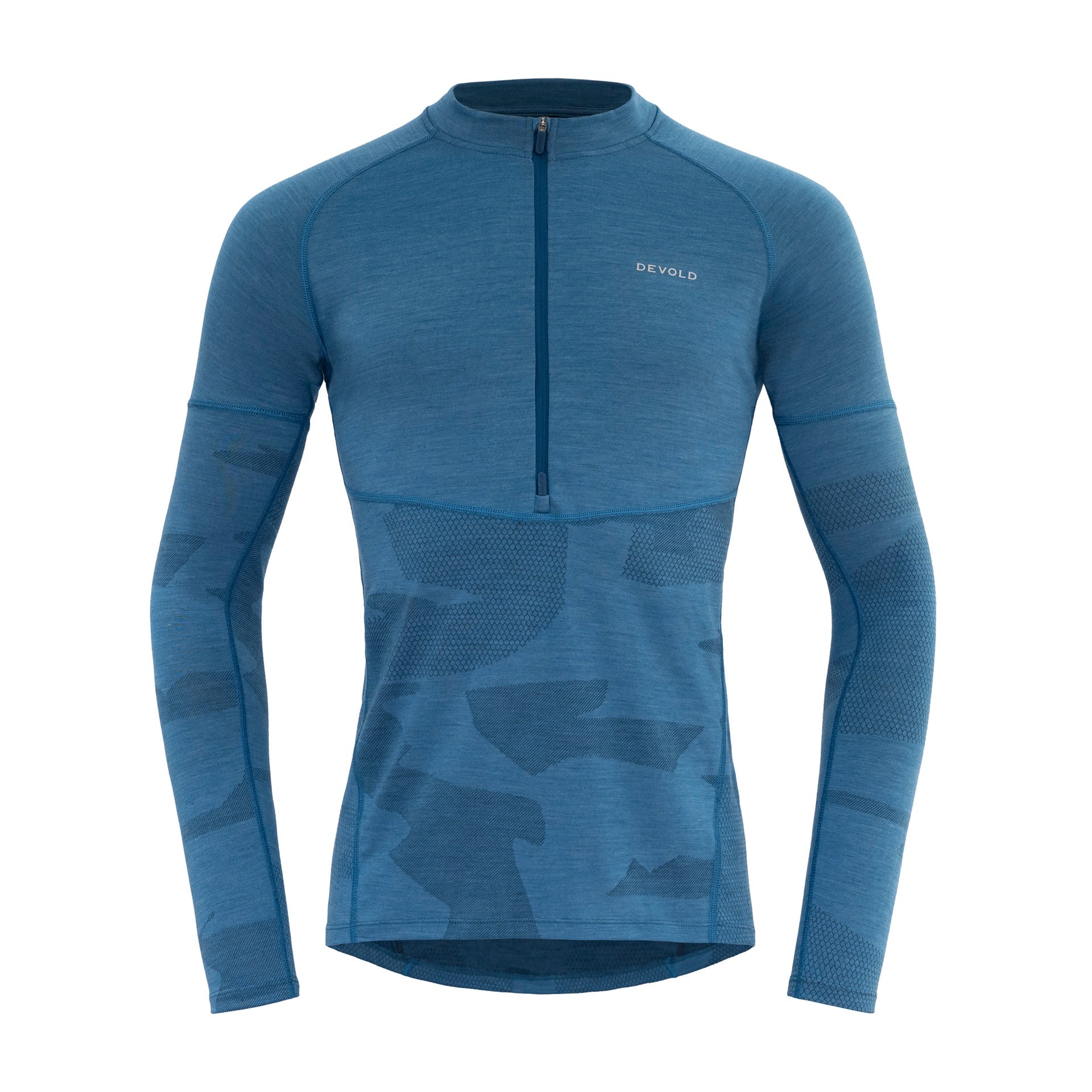 Men's Standal Merino Cycling Jersey Zip Neck – Devold New Zealand