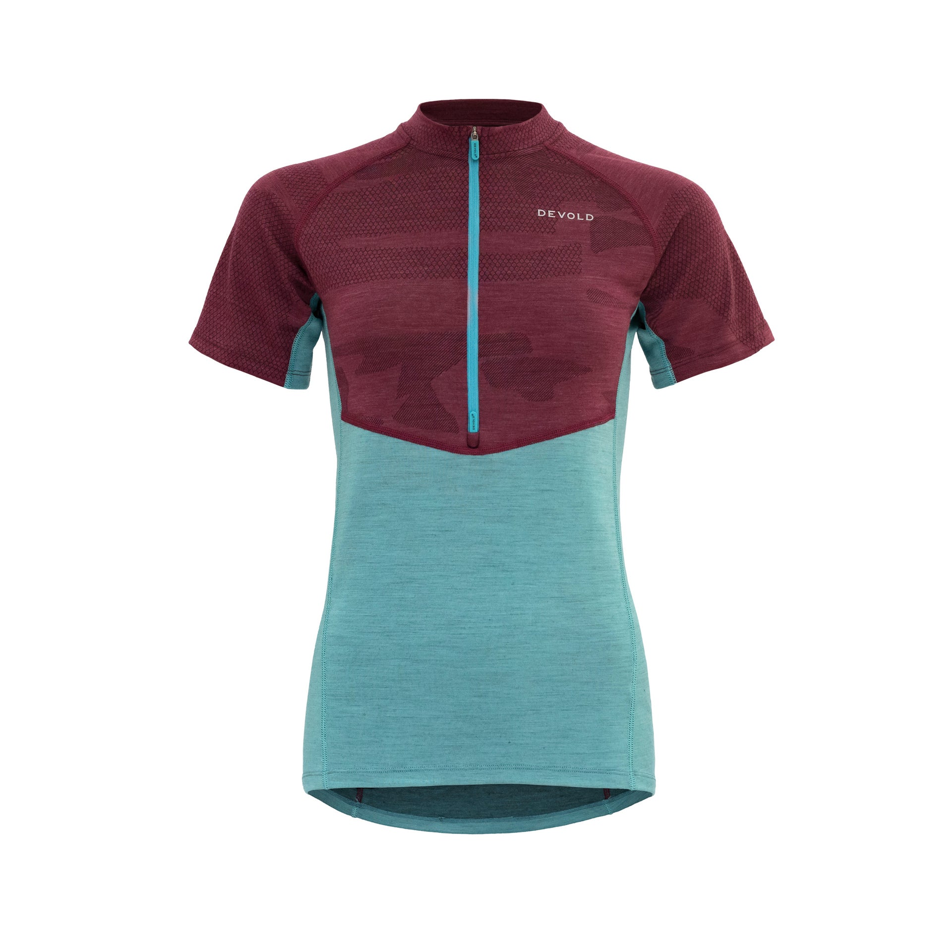 Women's Standal Merino Cycling Tee Zip Neck – Devold New Zealand